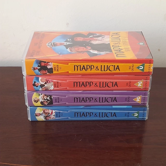 MAPP & LUCIA Complete Series (4 VHS Tapes) Vintage British Comedy PG ...