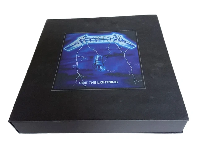 METALLICA - RIDE the Lightning - DELUXE BOX SET 4LPs/6CDs/1 DVD/Book ...