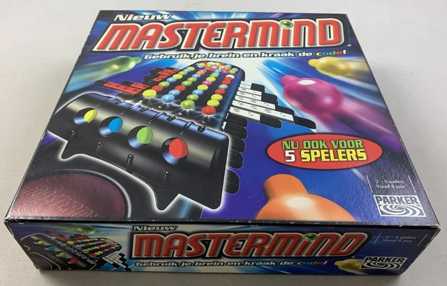 MASTERMIND MASTER MIND Superbrain Game Parker Complete Board Game up to ...