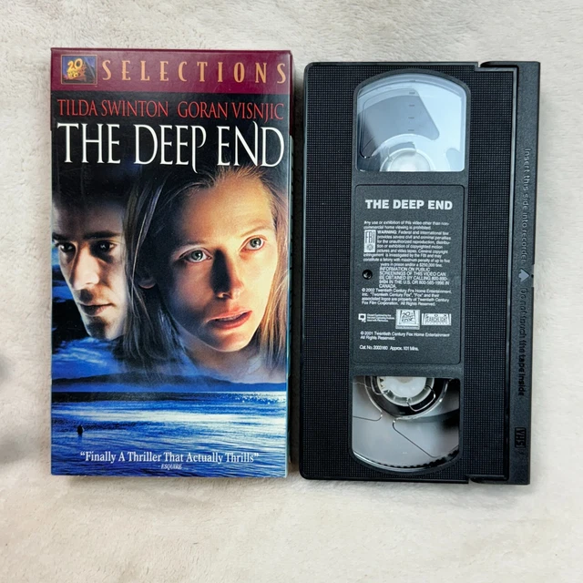 2001 THE DEEP End VHS Thriller Tilda Swinton Goran Visnjic $10.00 ...