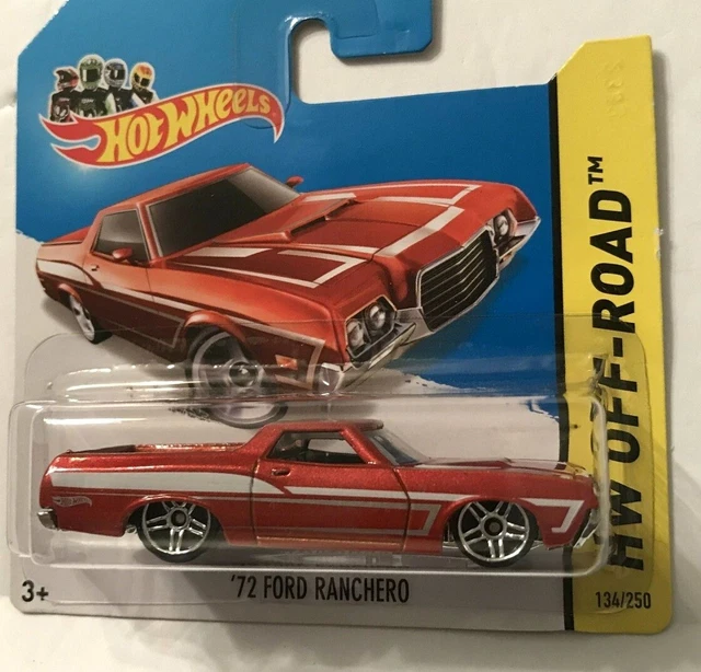 HOT WHEELS ’72 Ford Ranchero Orange Sc #134/250 Hw Off-Road Diecast Scale 1/64 $16.99 - PicClick AU