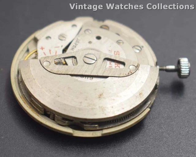 SEIKO 6119 AUTOMATIC Non Working Watch Movement For Parts/Repair Work O ...