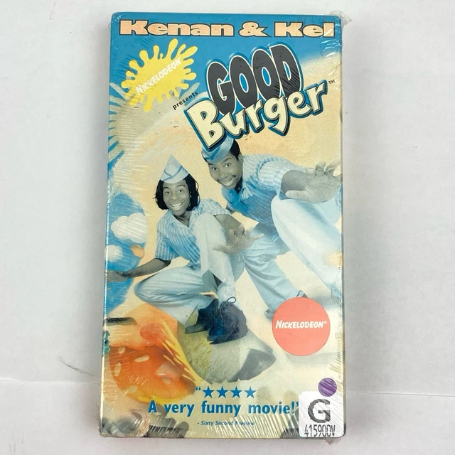 GOOD BURGER VHS Keenan and Kel Nickelodeon Orange Tape 1998 £17.93 ...