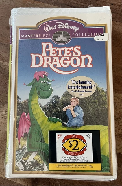 WALT DISNEY MASTERPIECE Collection Pete’s Dragon VHS - Brand New Sealed ...