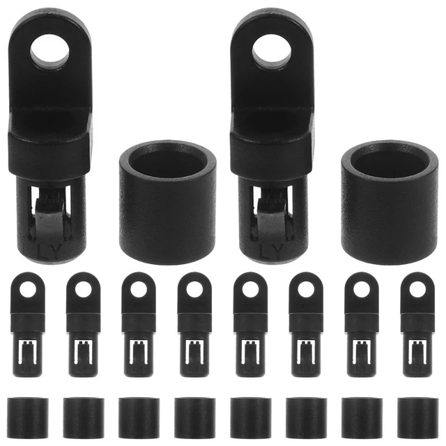 10PCS BOAT ELASTIC Cord Hooks Bungee Cord End Terminal for Kayak Use ...