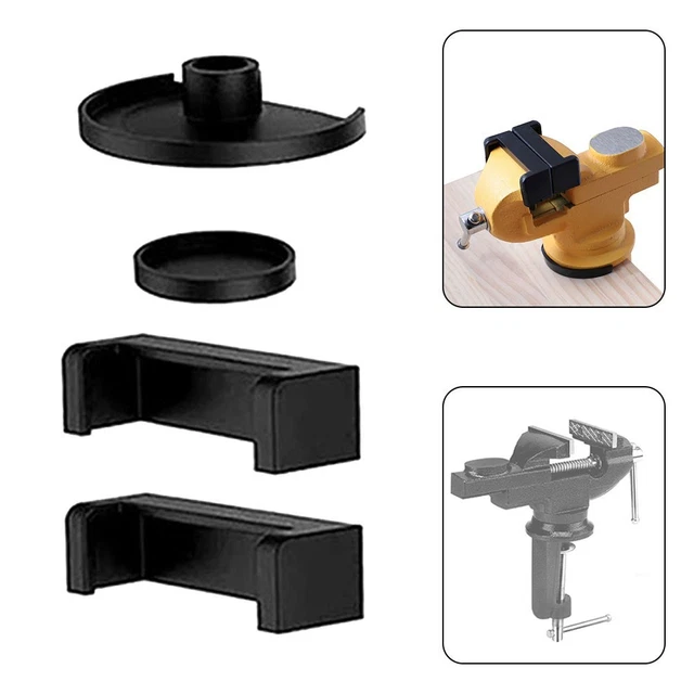 FOR TABLE VICE Pads for Bench Vices Set of 4 Anti slip Rubber Material ...