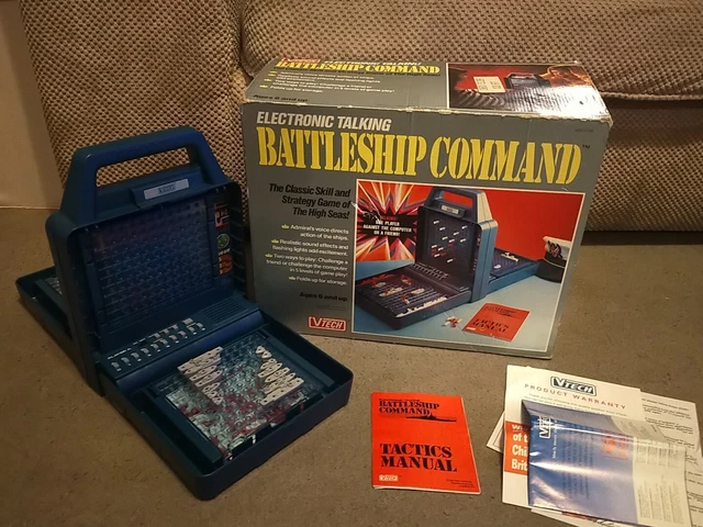 VINTAGE VTECH ELECTRONIC Battleship Command Game 1990s Complete and ...