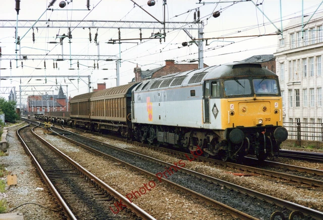 RAILWAY PHOTO 6X4 Class 47 47312 Freight at Manchester Oxford Road ...