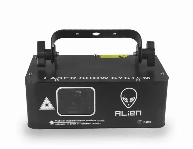 ALIEN 500MW RGB Laser Beam Line Scanner Projector (DJ, Disco, Stage ...