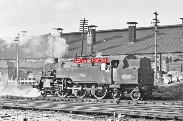 PHOTO BR Standard Class 4 Tank Loco No 80140 80140 Basingstoke 1960'S ...