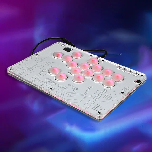 FOR ARCADE STICK 16Keys All-Button Gamerfinger for PC/PS3/PS4/Switch ...