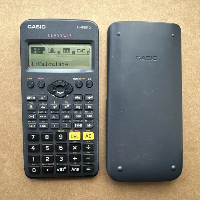 CASIO FX-83GTX SCIENTIFIC Calculator UK Exam Approved GCSE 276 ...