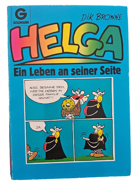 HELGA - EIN Leben an seiner Seite Dik Browne Comic Taschenbuch Goldmann ...