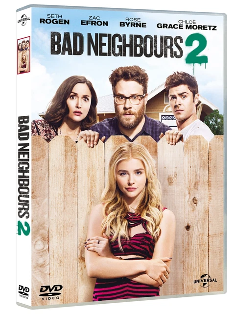 BAD NEIGHBOURS 2 (DVD) Dave Franco Carla Gallo Lisa Kudrow Kiersey ...
