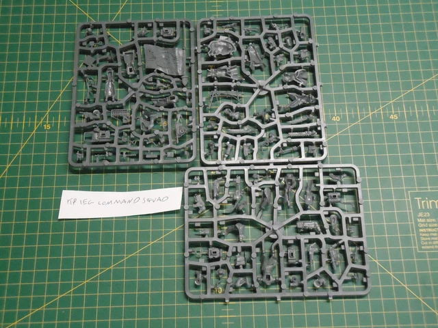 WARHAMMER 40K DEATH Korps of Krieg command squad unused on sprue £19.55 ...