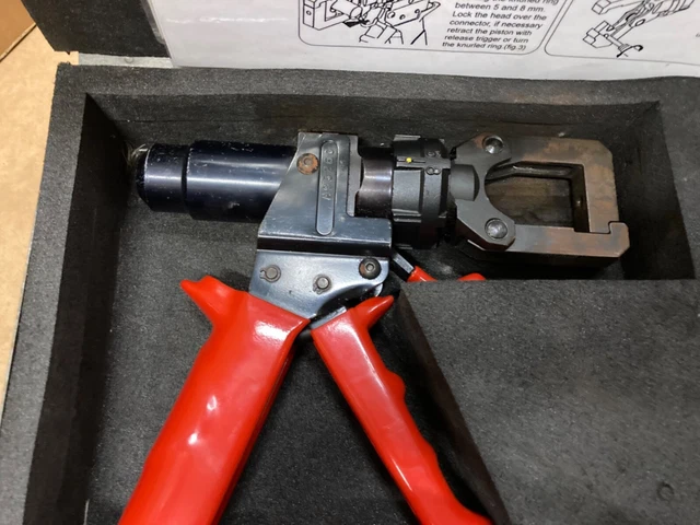 DUBUIS GLENAIR D36 Hydraulic Crimp Tool with Die Sets £274.95 - PicClick UK