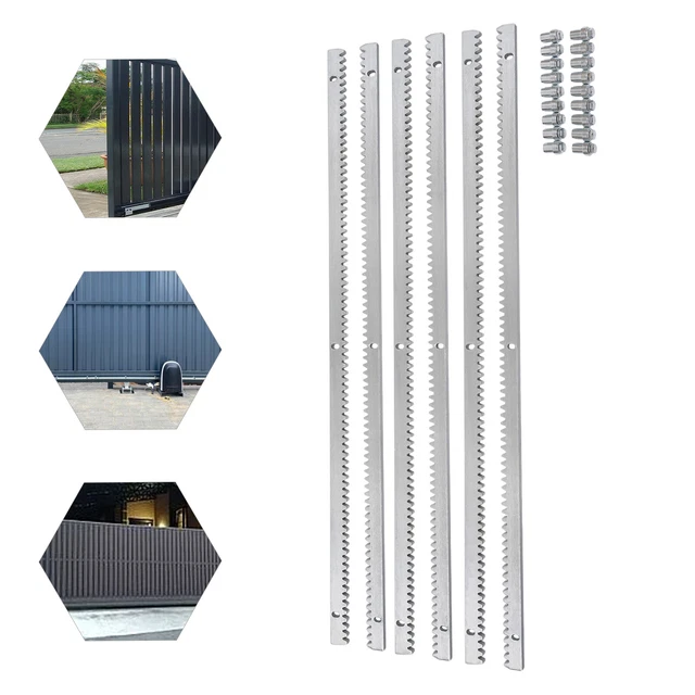 6M AUTOMATIC SLIDING Gate Tooth Rail Track Gear Rack Sliding Gate $62. ...
