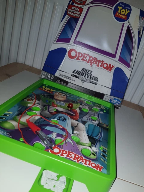 HASBRO OPERATION BUZZ Lightyear Toy Story Board Game Kids Original box ...
