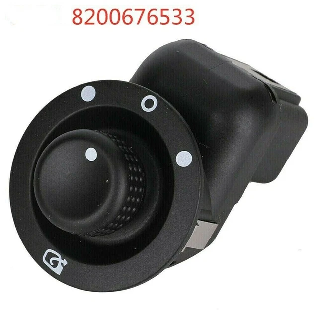 MIRROR ADJUSTMENT SWITCH For Renault CAPTUR Clio 8200676533 ABS Plastic ...