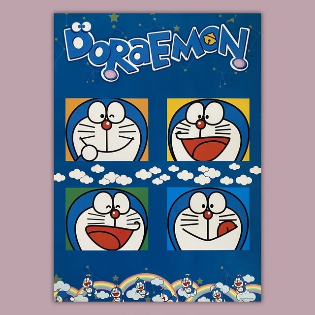DORAEMON POSTER VINTAGE - Nobita Nobi - ドラえもん - 62X86 CM EUR 38,99 ...