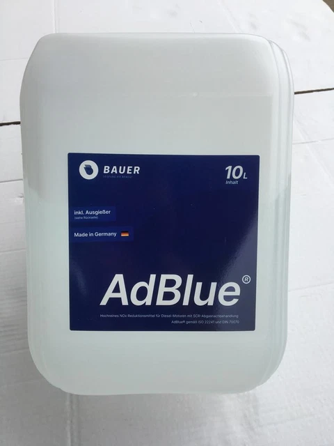 ADBLUE 10 LITRE Solution D'Urée pour Moteurs Diesel Incl. Flex Bec ISO22241 EUR 63,95 - PicClick FR