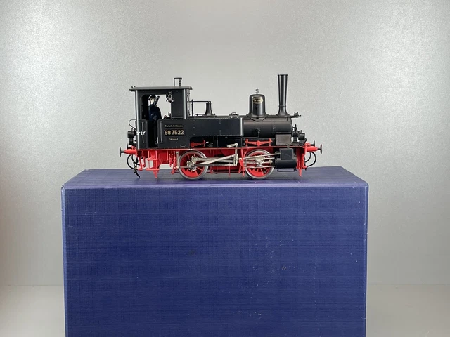 SPUR 1 BESIG DIGITAL Lokomotive DRG BR 98 7522 SOUND Messing / 2 U 965 ...