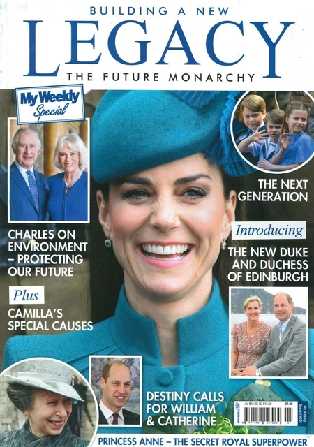 My Weekly Magazine Kate Middleton Prince William King Charles Queen