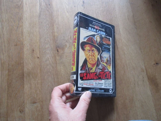 CASSETTE VIDEO VHS CINEMA RENE CHATEAU SANG A LA TETE NEUF gabin XX EUR 8,00 - PicClick IT