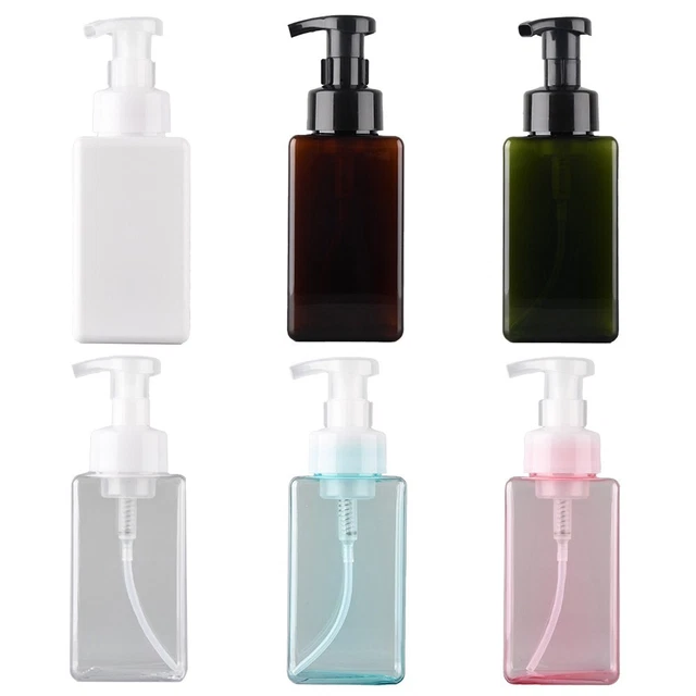 SHOWER GEL CONTAINER Multi-Uses Refillable Hand Pump Bottle Package ...
