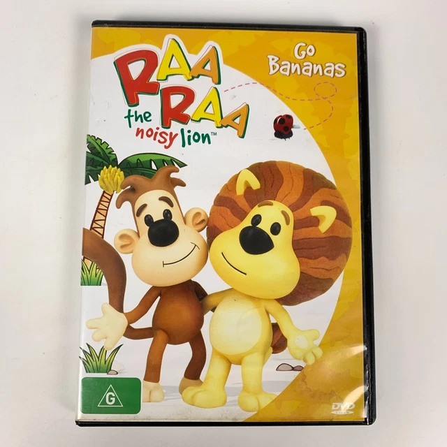 RAA RAA THE Noisy Lion - Go Bananas (DVD, 2011) animated 8 episodes ...