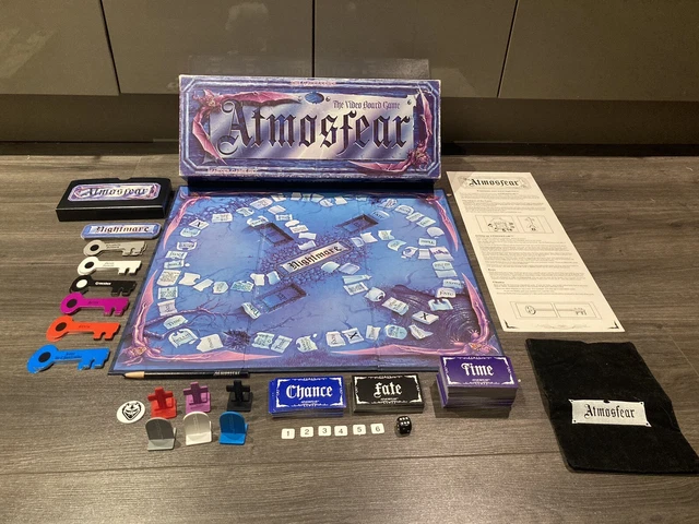 ATMOSFEAR VHS BOARD Game Gatekeeper Horror Video 1991 Vhs Vtg Retro Old ...