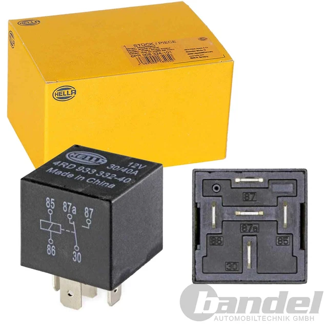 HELLA RELAIS, RELAIS D'Activité 12V 4RD 933 332-401 EUR 17,71 - PicClick FR