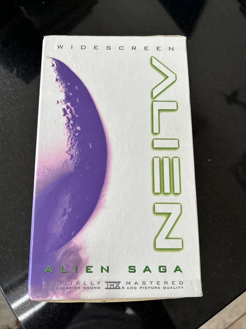 ALIEN SAGA BOX Set The Ultimate VHS Collection 4 Video Tapes (1997) £20 ...