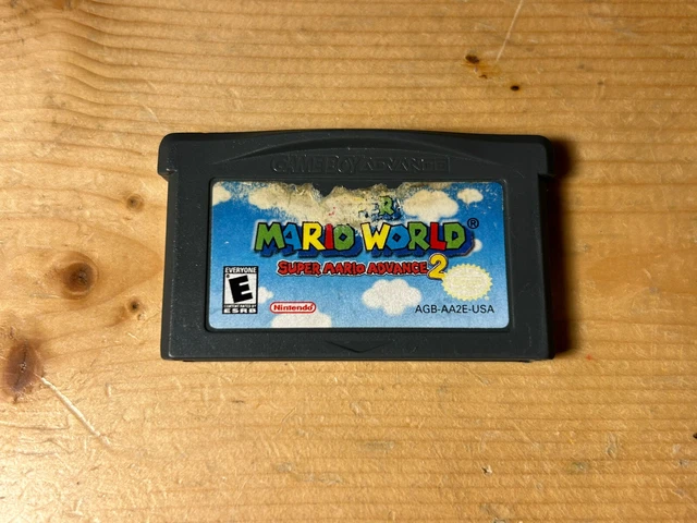 SUPER MARIO WORLD: Super Mario Advance 2 (Game Boy Advance, 2002) GBA ...