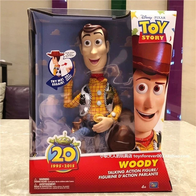 TOY STORY 20TH Anniversary Disney Pixar Woody Talking Doll Kid Toy ...