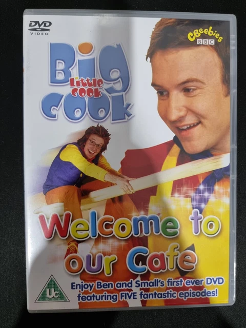 BIG COOK LITTLE Cook Welcome To Our Cafe DVD Regions 2 + 4 PAL + Cook ...
