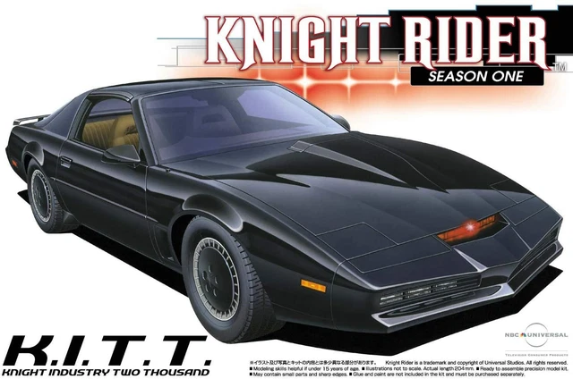 AOSHIMA 1/24 MODEL Kit Knight Rider Knight 2000 K.I.T.T. Saison I ab Jp ...
