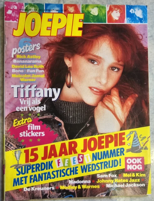 JOEPIE MAGAZINE 1988 TIFFANY DARWISH Keshia PULLIAM poster MALCOLM ...