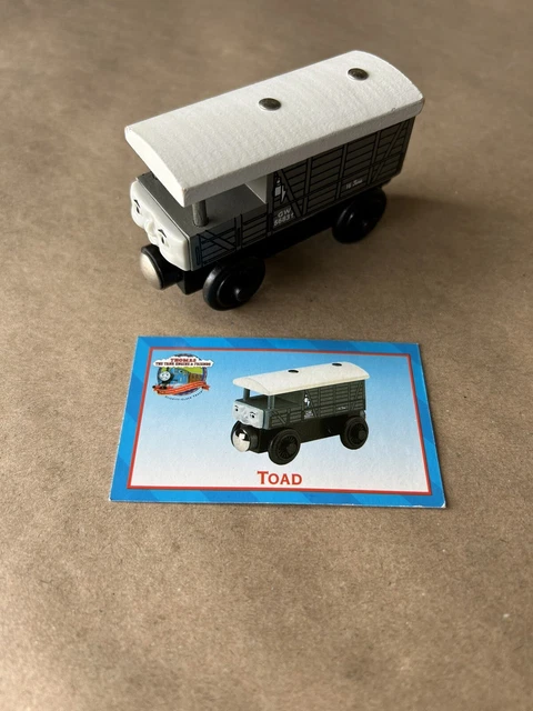 THOMAS THE TANK Engine Brio Gullane Wooden Sets Toad the Brake Van w ...