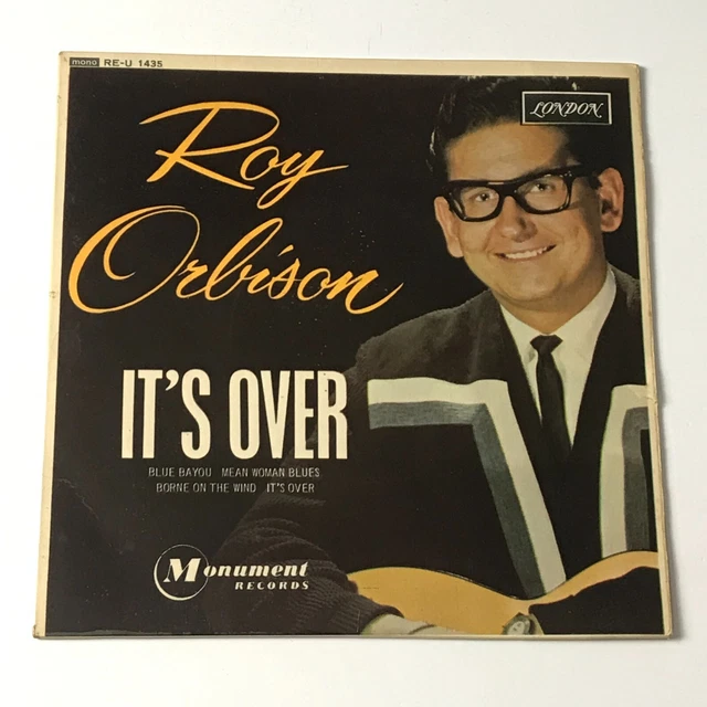 ROY ORBISON - It's Over 4 pistes EP Vinyle Record/1964 - REU 1435 EX ...