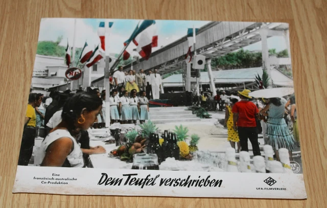 DEM TEUFEL VERSCHRIEBEN 1 Orig. Aushangfoto 1958 Andrea Parisy, Edmond ...