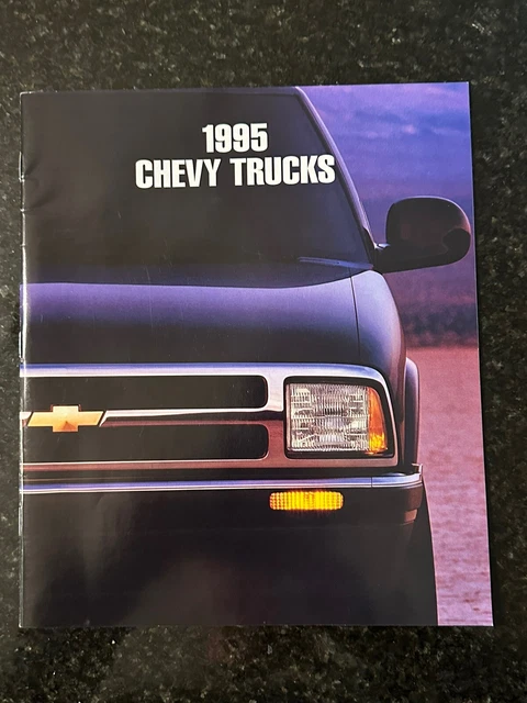 2 CHEVY TRUCKS 1995 Brochure Catalog C/K PickUpTAHOE VAN 1500 S10 ...