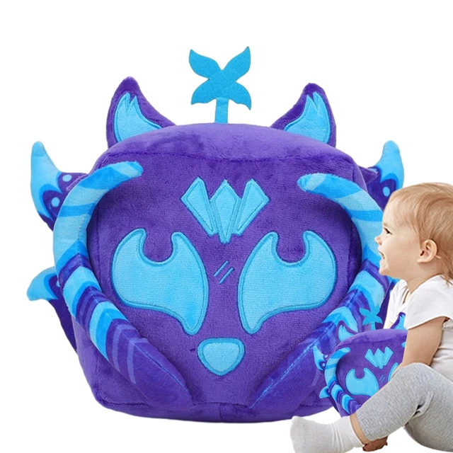 BLOX FRUITS ANIME Game Plush Toy Fruit Leopard Pattern Box Plushies Toy ...