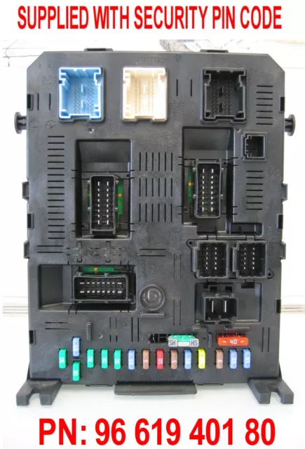 PEUGEOT 307 407 Citroen C4 BSI Fuse Box ECU BCM Body Control Module ...