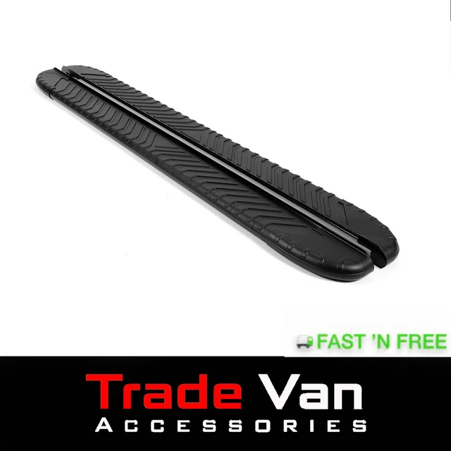 VW T5 & T6 Swb Raptor Black Side Steps Side Bars Running Boards 2003 ...