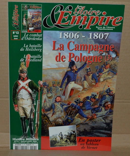 MILITARIA 1ER EMPIRE NAPOLEON GLOIRE & EMPIRE N°13 LA CAMPAGNE DE ...
