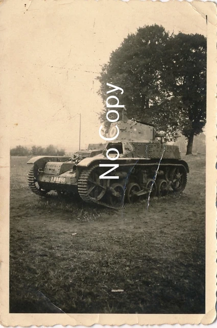 FOTO WK2 FRANKREICH 1940 - Französischer Panzer I 83950 X212 EUR 37,90 ...