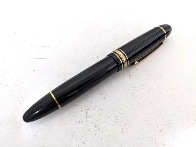 MONTBLANC MEISTERSTUCK NO.149 Nib 14K Fountain Pen Inhalation Type ...