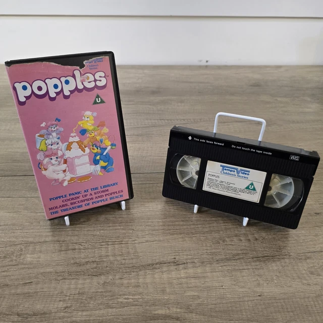 POPPLES, POPPLE PANIC, At the Library, Cooking up a Storm, VHS £9.99 ...
