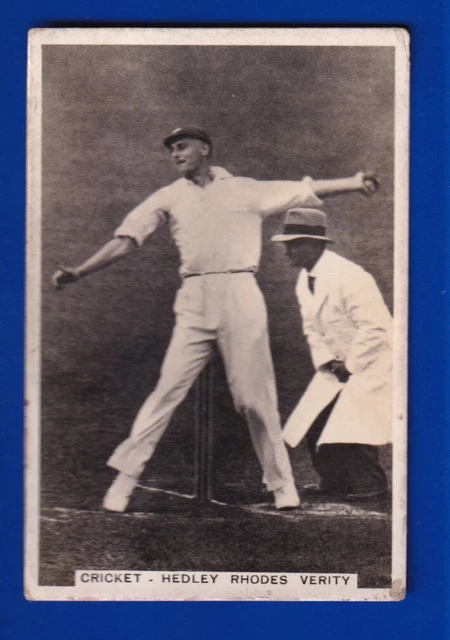 HEDLEY RHODES VERITY 1935 J A PATTREIOUX Sporting Events & Stars #3 ...